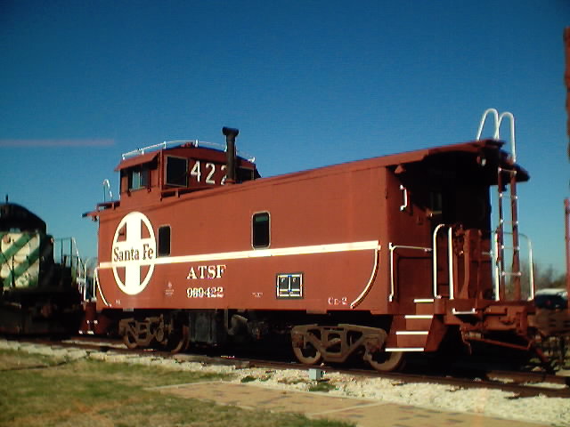 ATSF 999422 (retired) on display